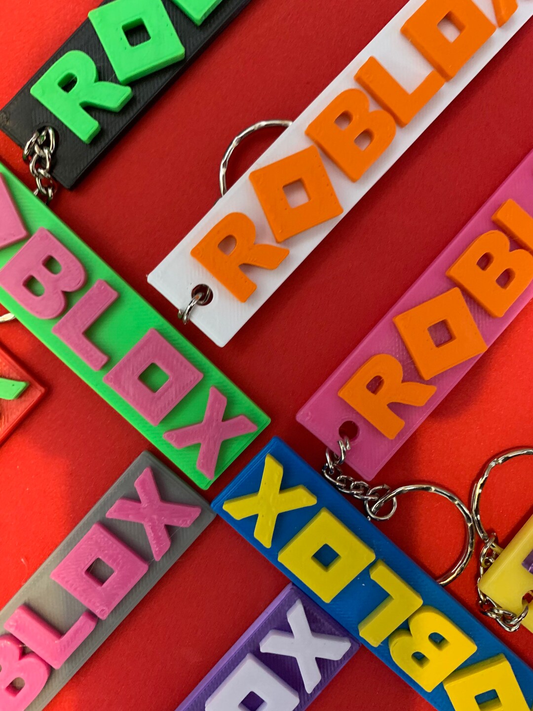 ROBLOX 3D KEYRING - Etsy UK