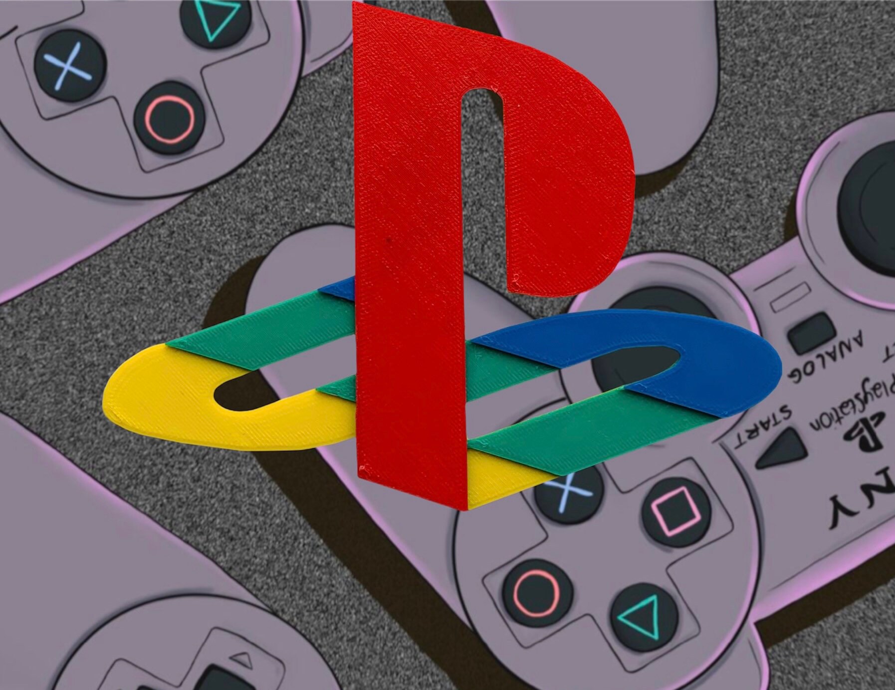 3D Playstation Sign - Etsy