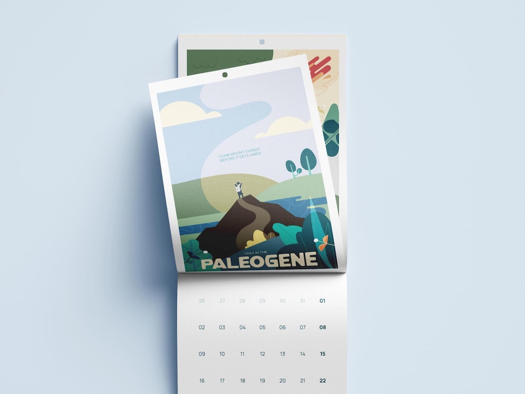 Geo-calendar 2026 (A5) | Geology Gift - Etsy