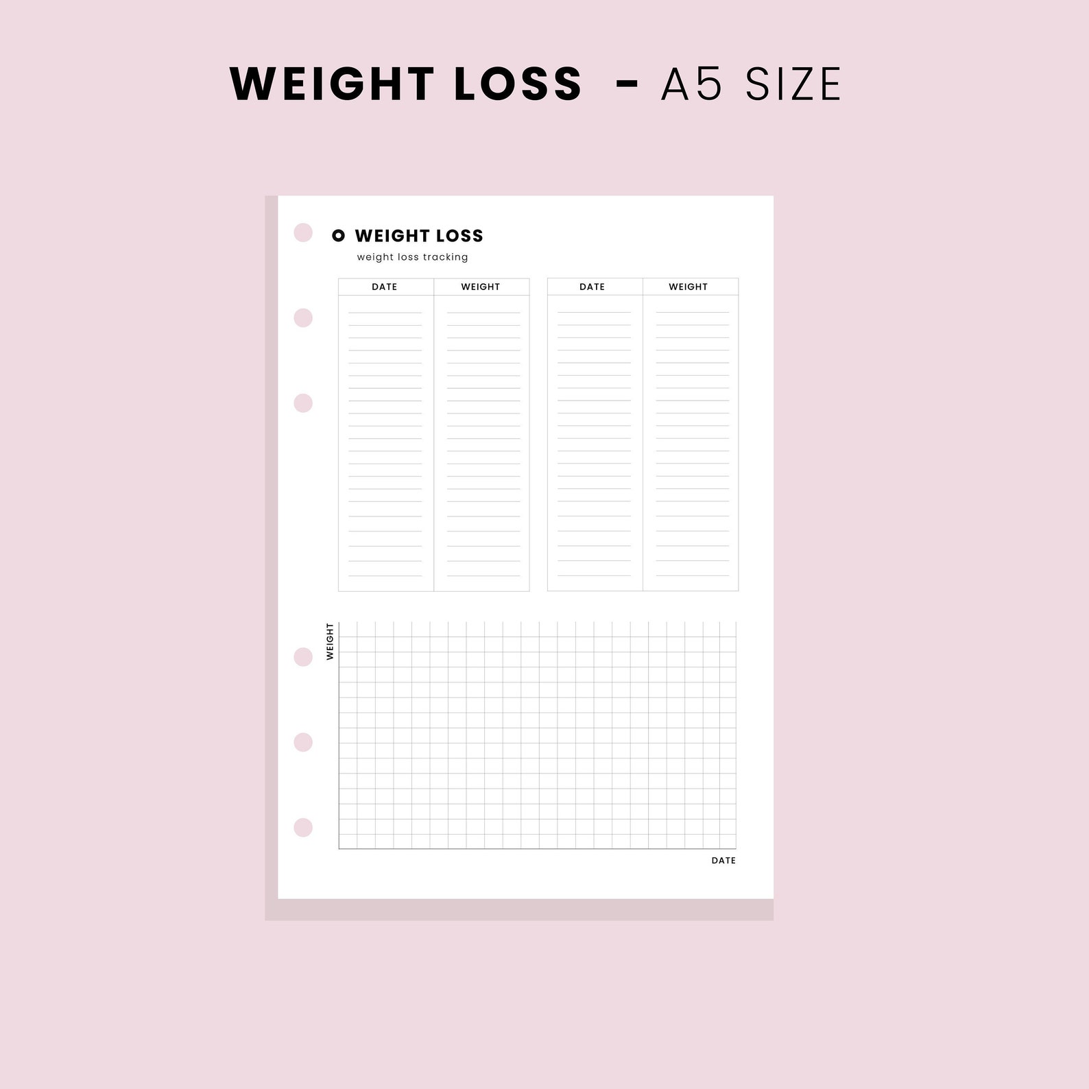 Printable Weight Loss, Weight Loss Chart, Motivational Chart, Rewards ...