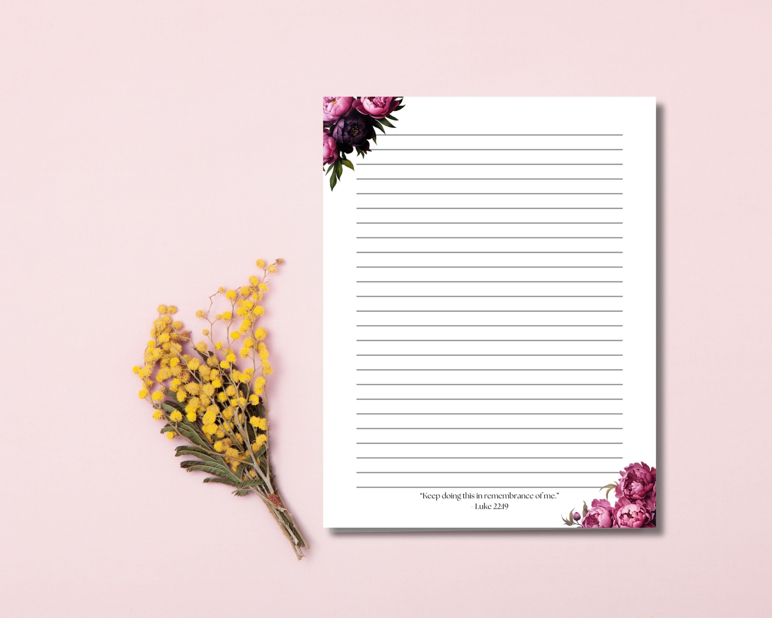 Memorial Invitation Letter, Printable Paper, Jw Letter Writing ...