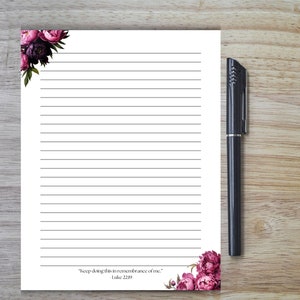 Memorial Invitation Letter, Printable Paper, Jw Letter Writing ...