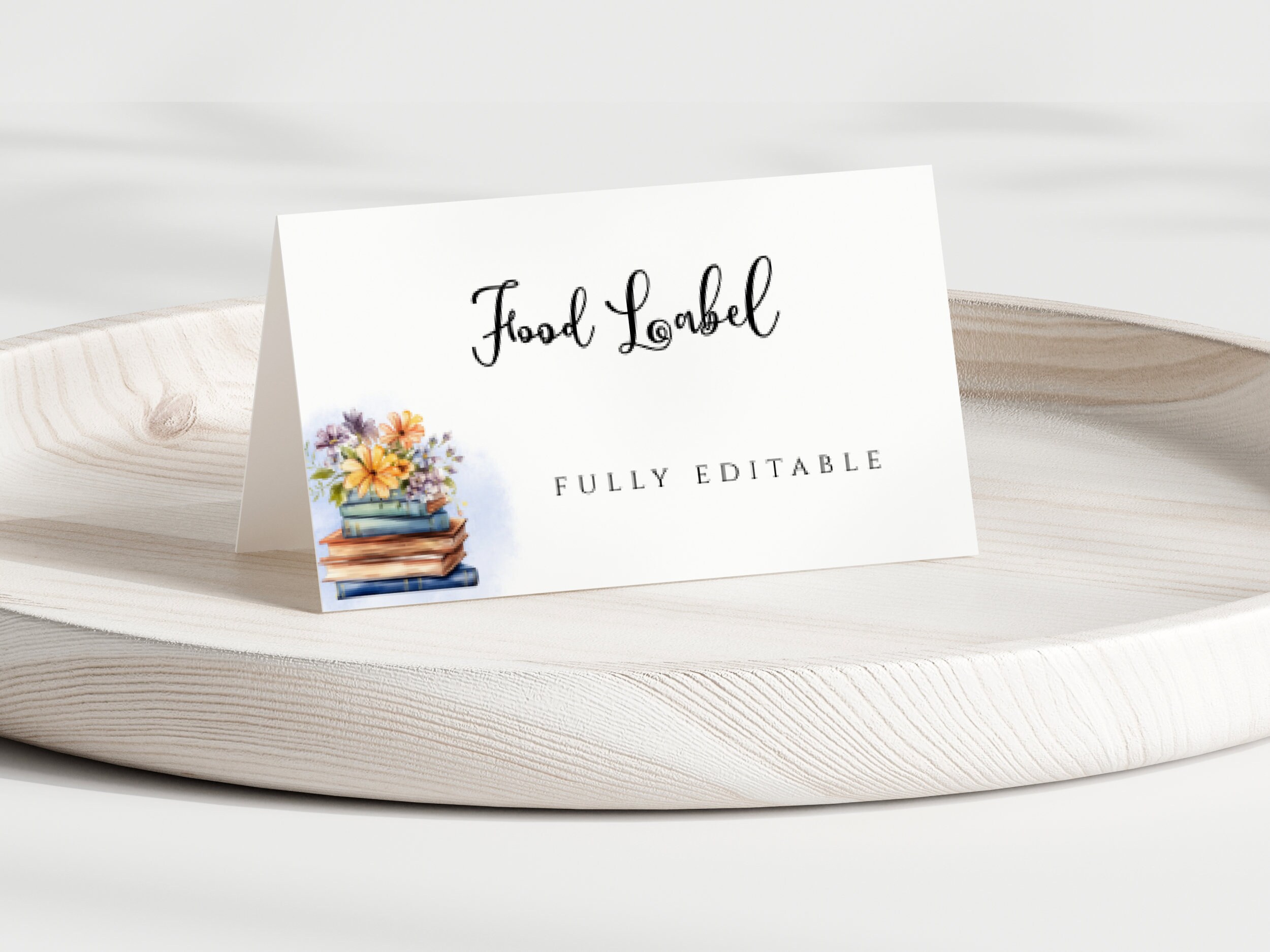 Editable Food Tent, Buffet Label, New Chapter Tent Cards, Storybook ...