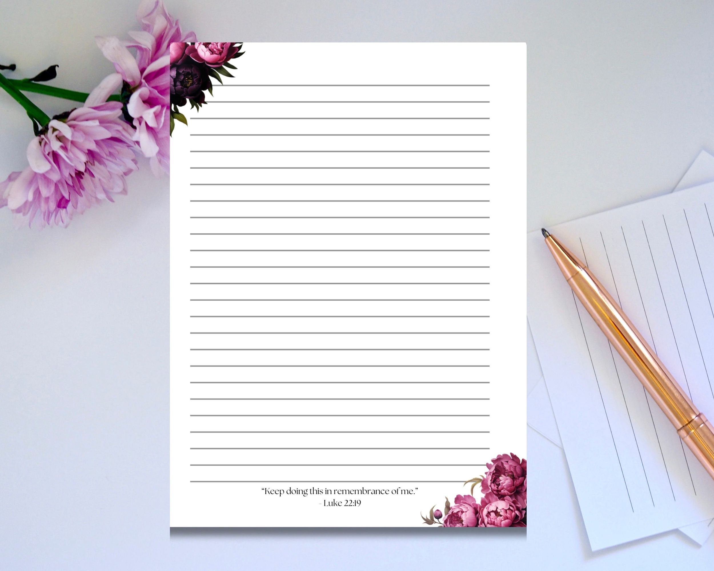 Memorial Invitation Letter, Printable Paper, Jw Letter Writing ...