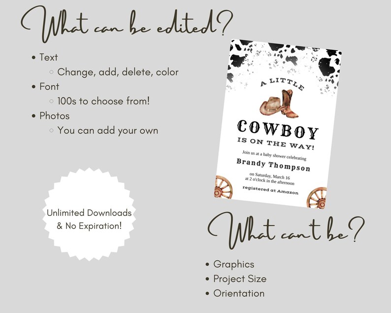Little Cowboy Diaper Raffle Card, Western Baby Shower, Cow Print Diaper ...