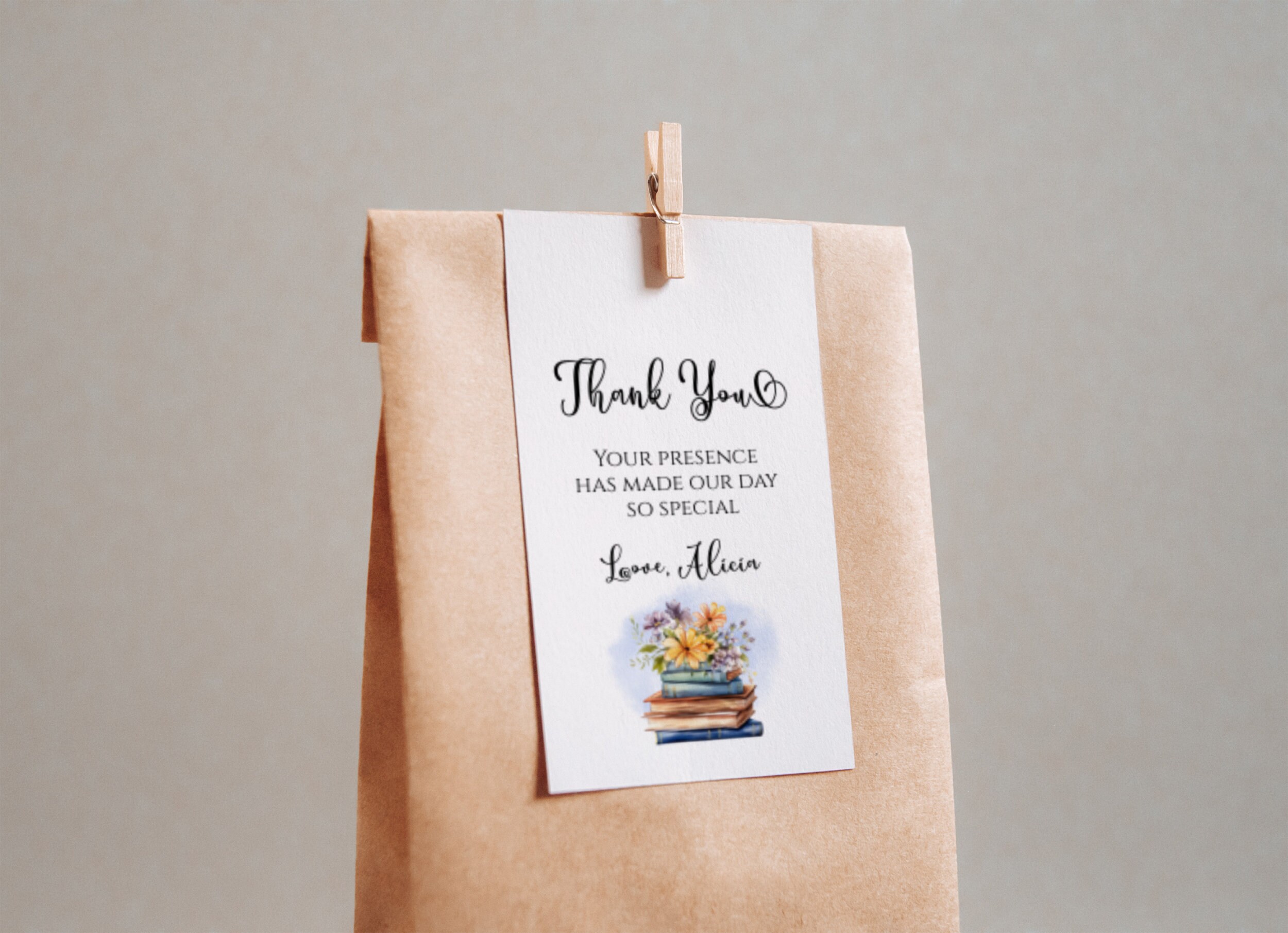 Storybook Baby Shower Gift Tags, New Chapter Begins Favor Tag, Vintage ...