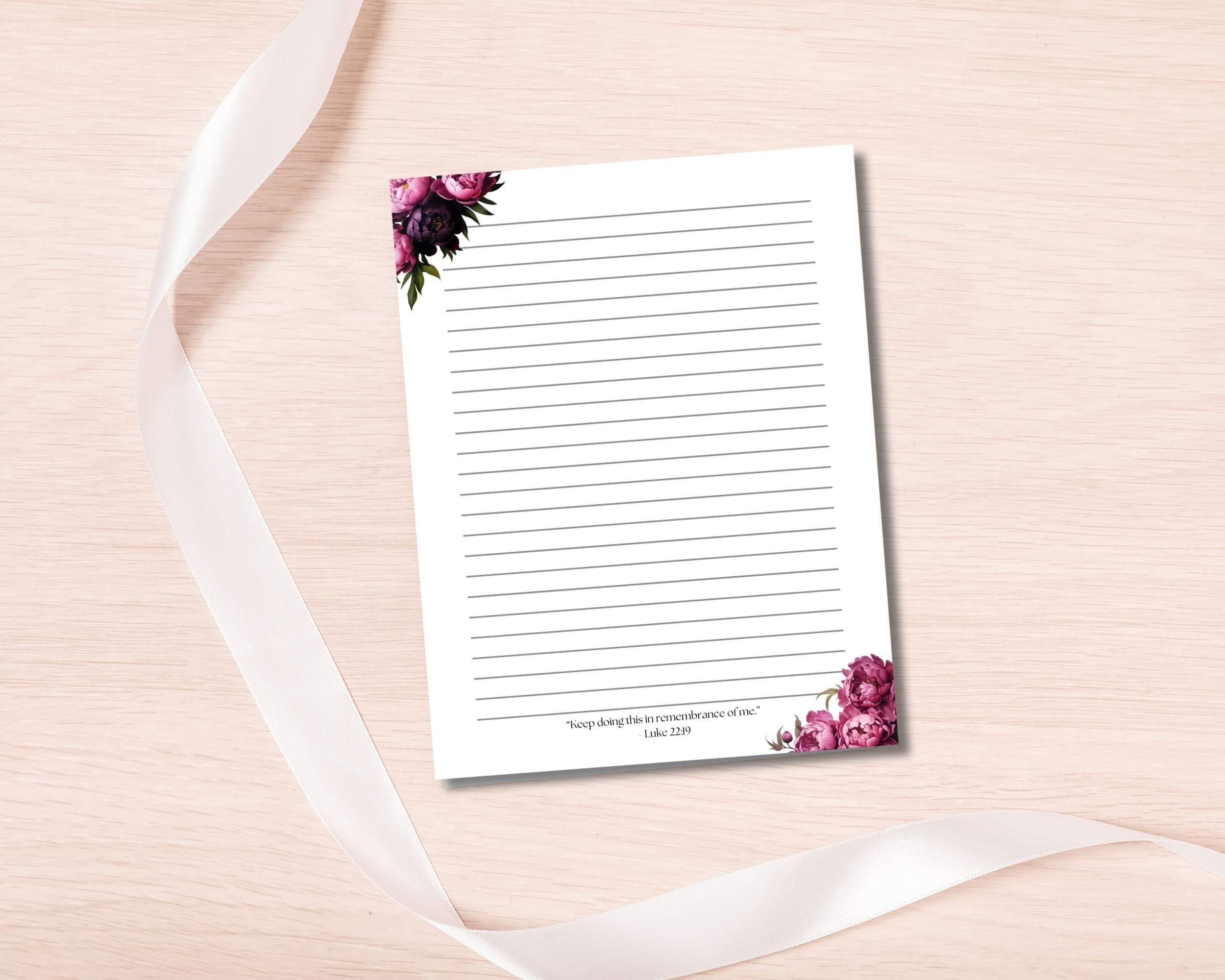 Memorial Invitation Letter, Printable Paper, Jw Letter Writing ...