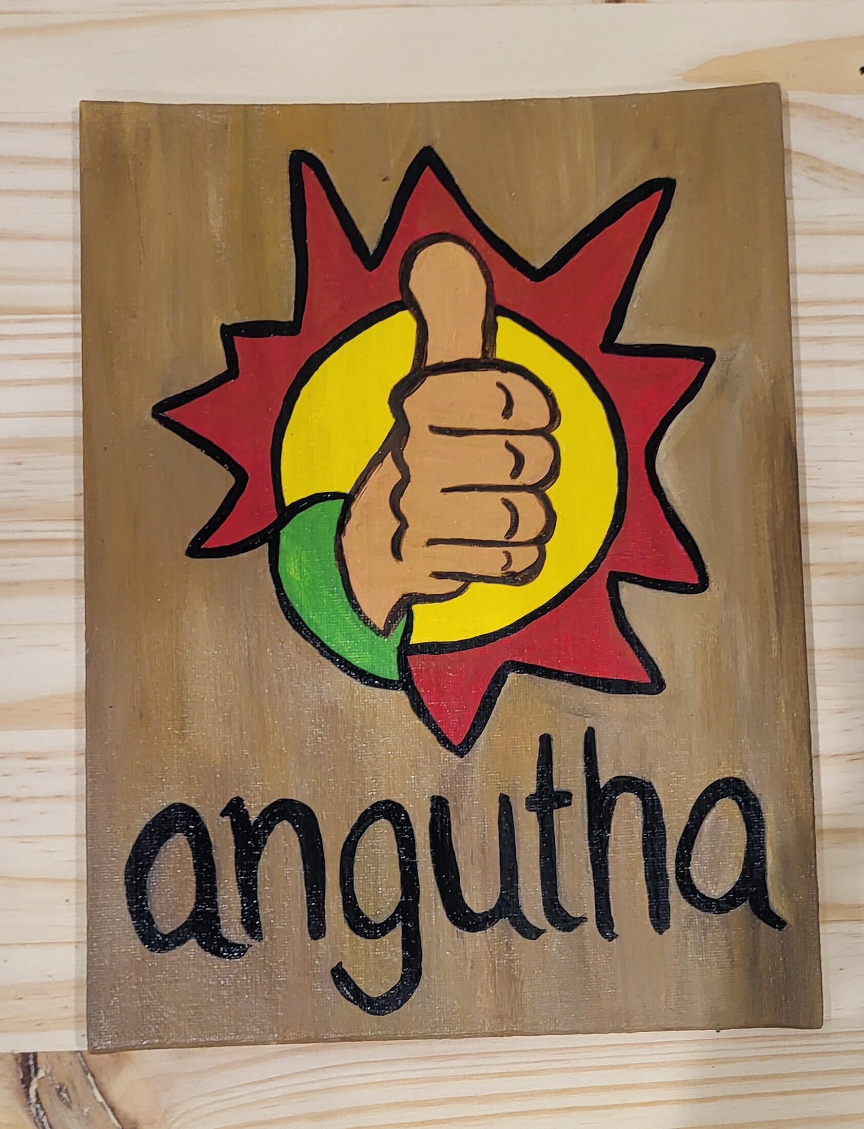 Angutha, Thumbs Up, Hand Gestures, Emotions, Indian, Desi, Quirky Art ...