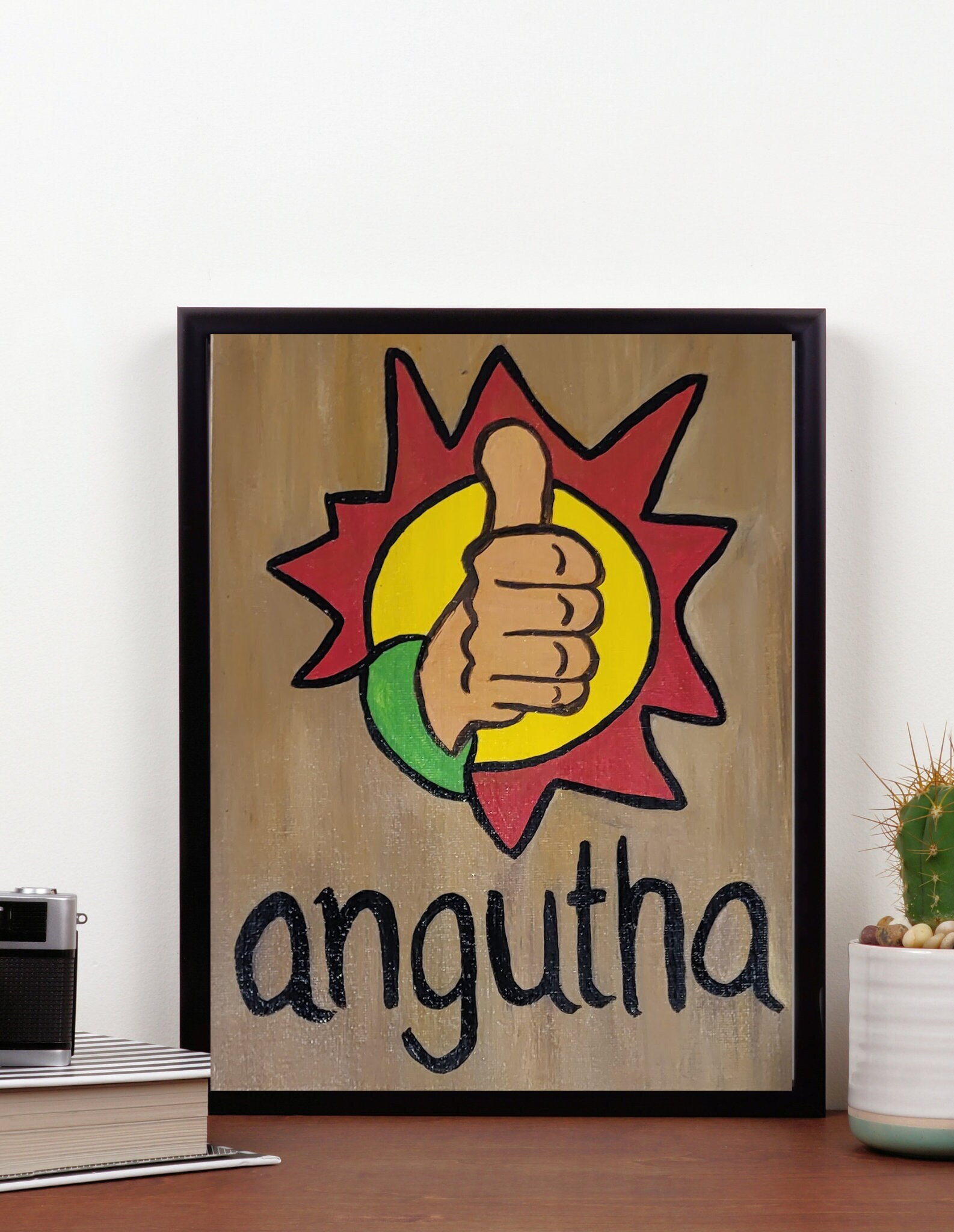 Angutha, Thumbs Up, Hand Gestures, Emotions, Indian, Desi, Quirky Art ...