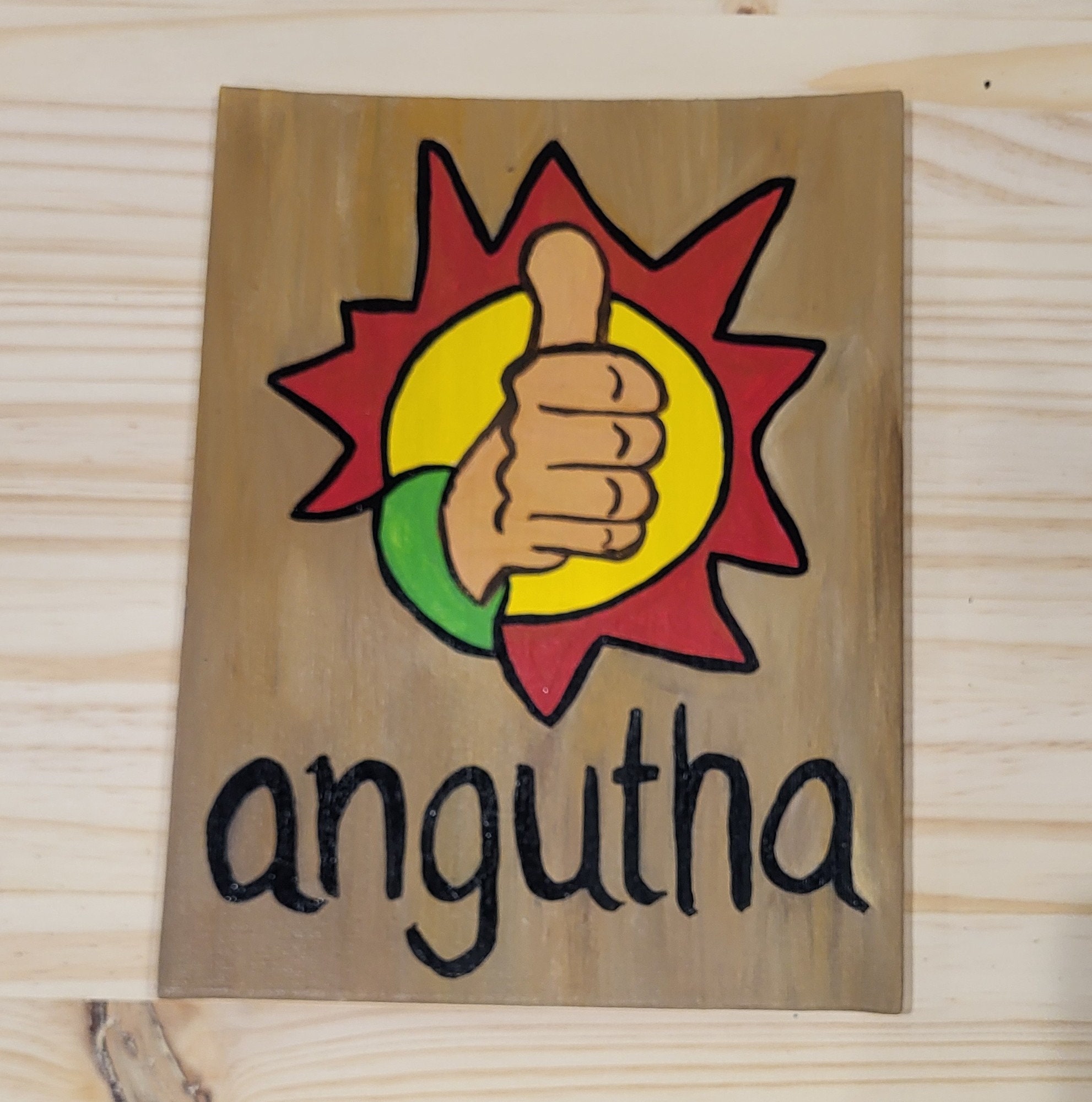 Angutha, Thumbs Up, Hand Gestures, Emotions, Indian, Desi, Quirky Art ...