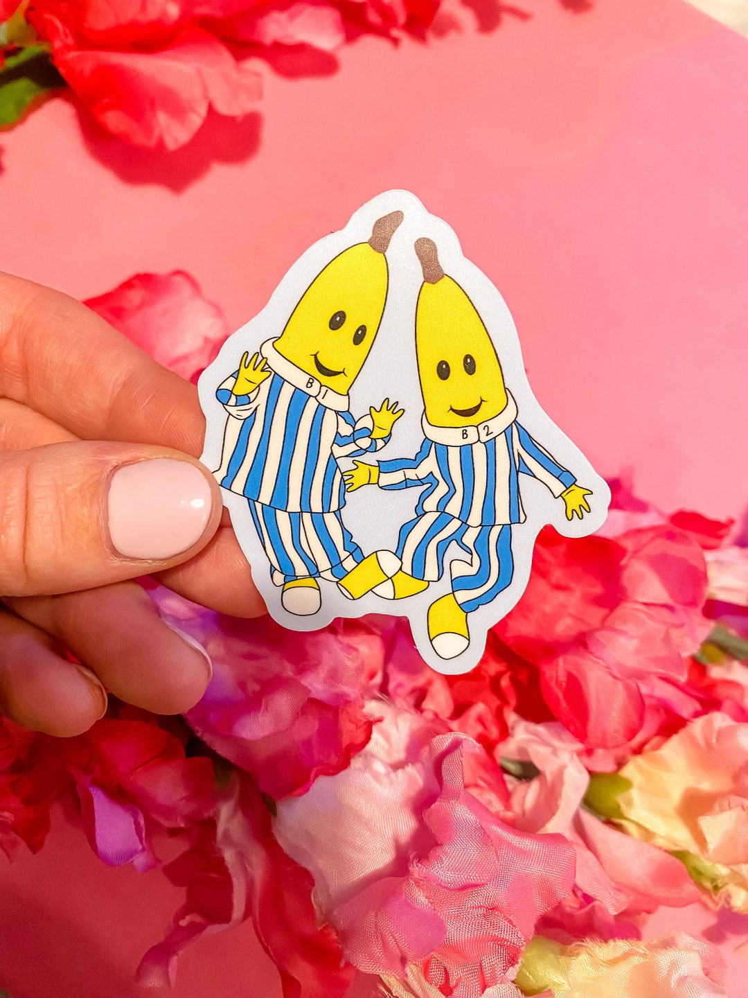 Bananas in Pyjamas Inspired Sticker Waterproof & Digitally - Etsy