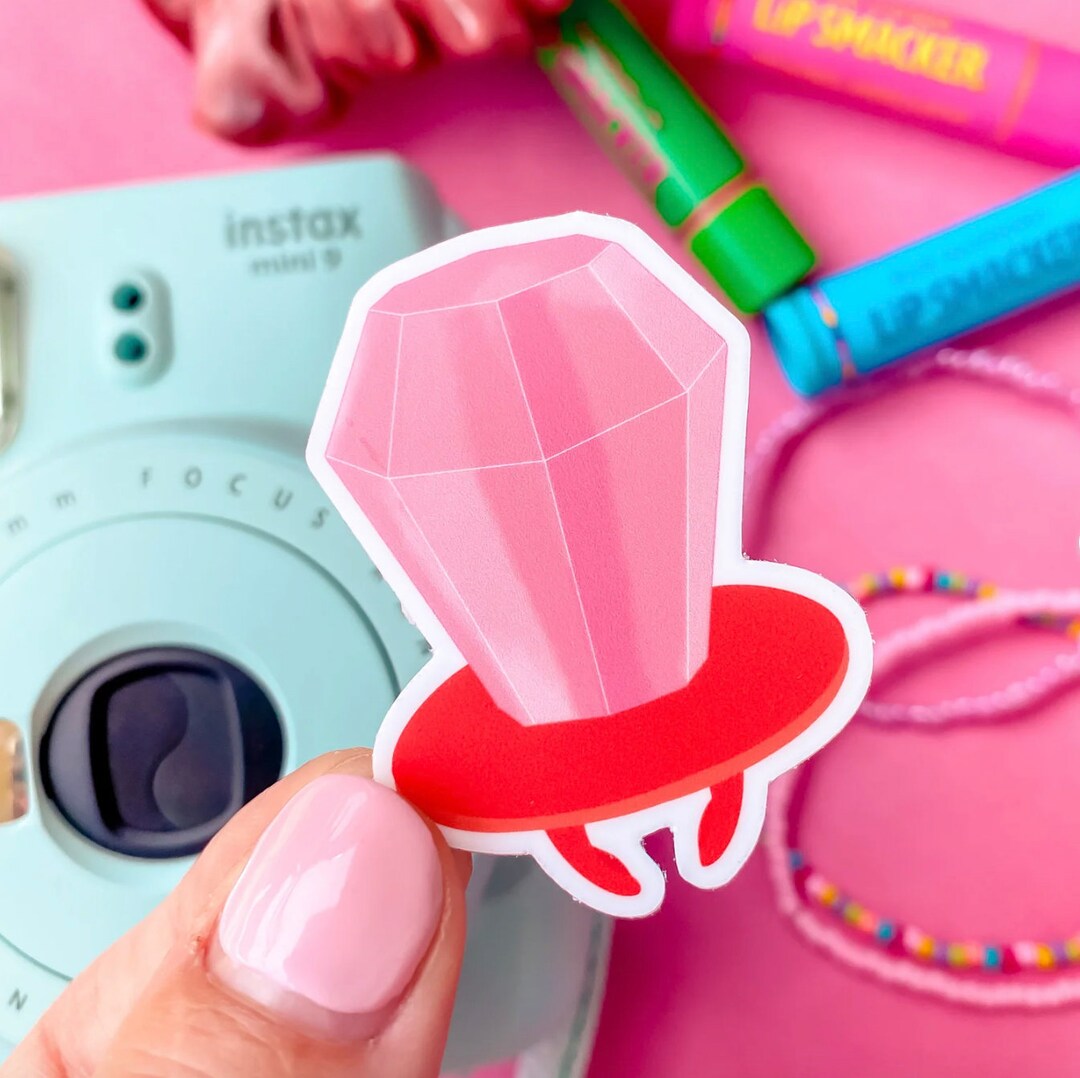 Y2K Ring Pop Candy Inspired Waterproof & Digitally Illustrated. - Etsy