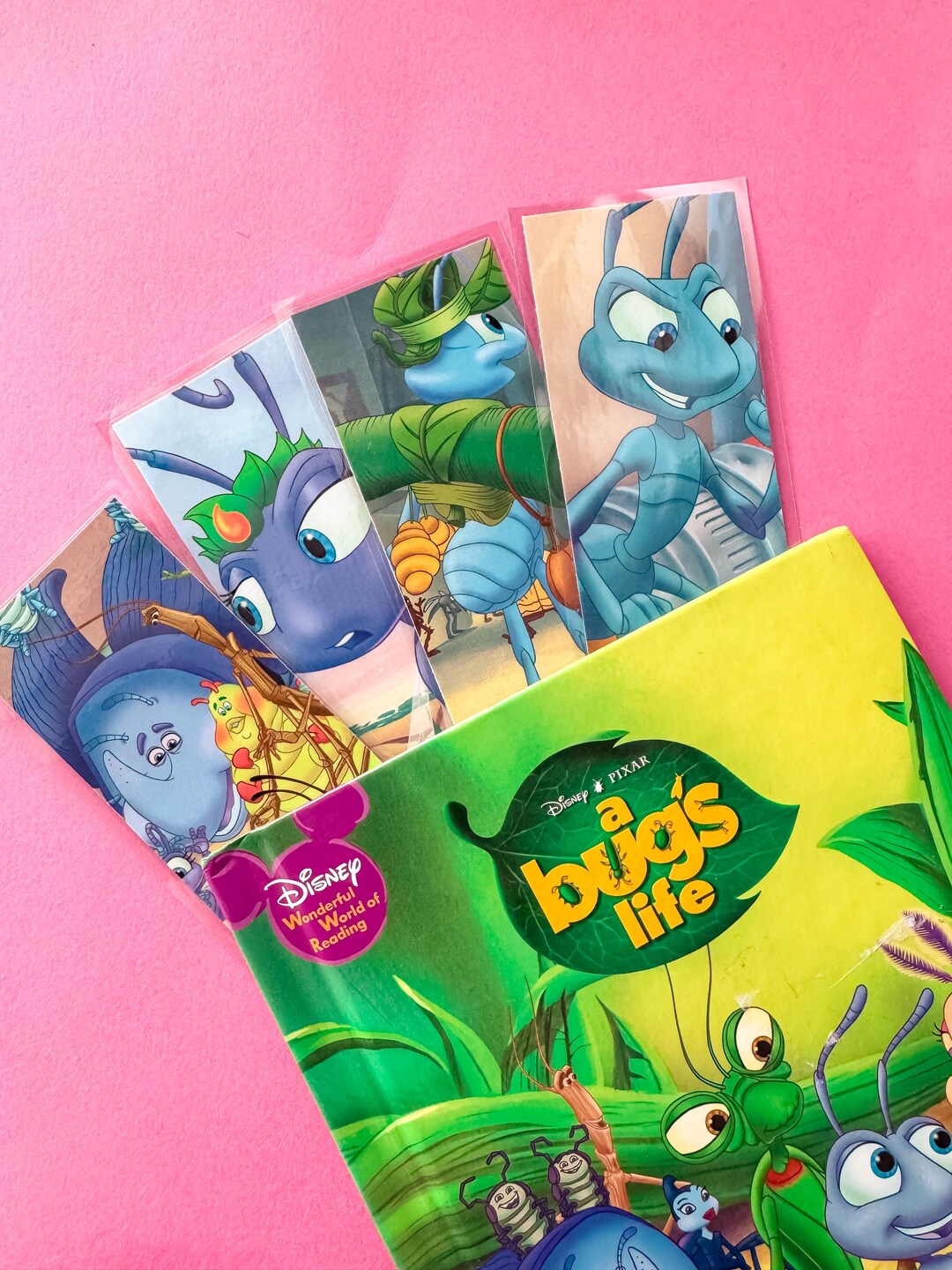 A Bigs Life Up-cycled Bookmarks, Disney, Double Sided, One of a Kind ...