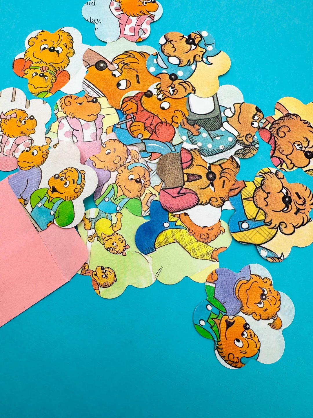 Berenstain Bears Confetti - Scatter - Party Decor- Stationary 40PC Set ...