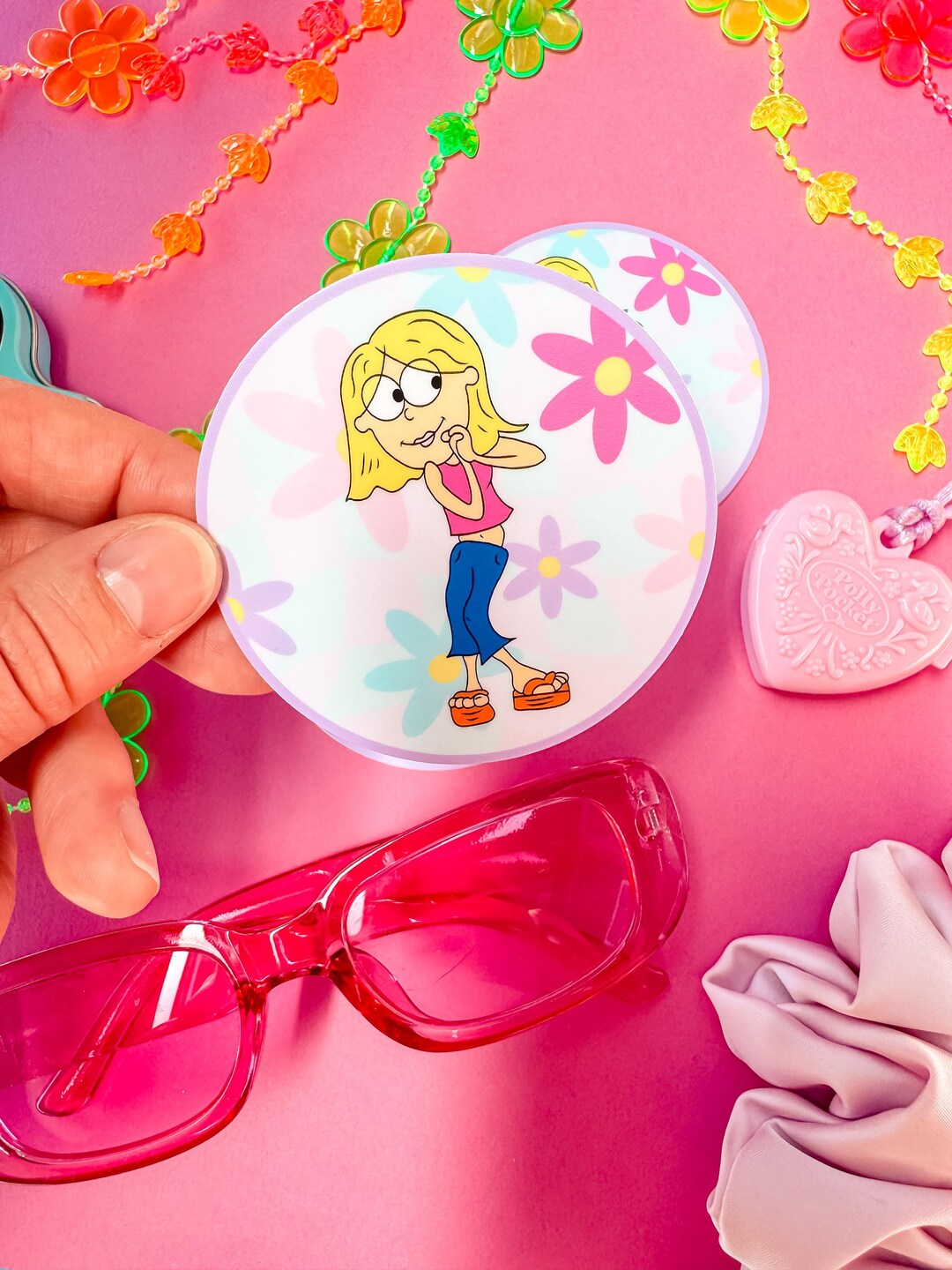 Lizzie Mcguire Inspired Sticker, Waterproof & Digitally Illustrated. - Etsy