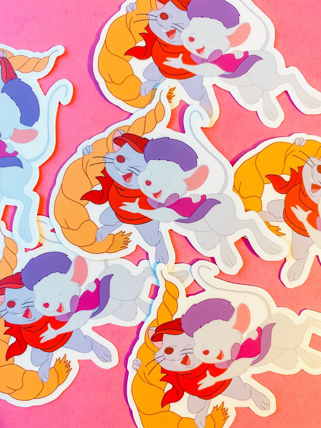 The Rescuers Down Under Inspirierter Sticker, wasserfest & digital ...