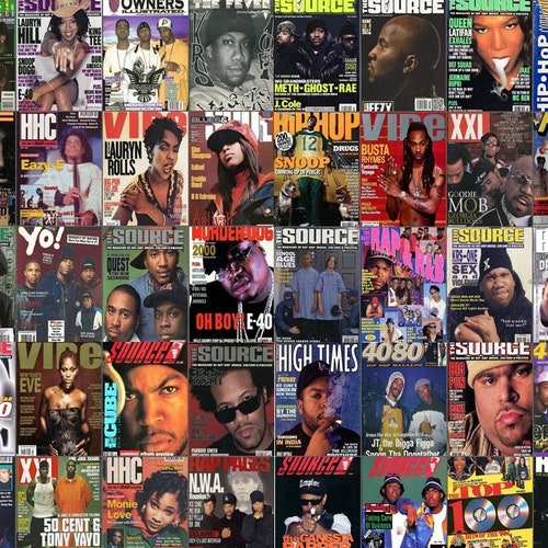 RARE Vibe Magazine Covers 150 Vintage Hip-hop & Rap Digital - Etsy