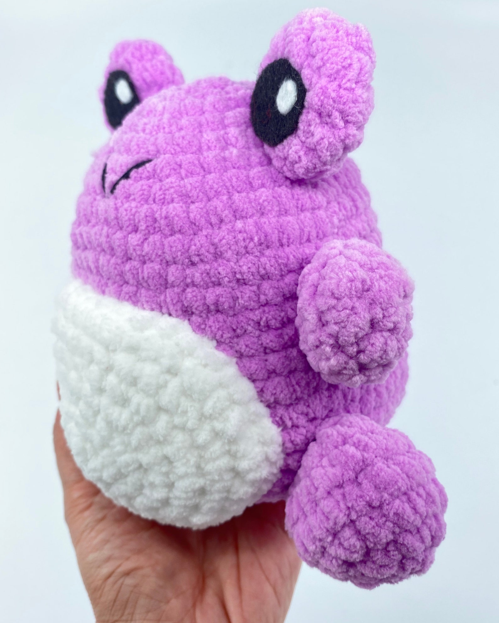 PATTERN Fluffy Frog Crochet PATTERN Cute Soft Velvet Frog - Etsy