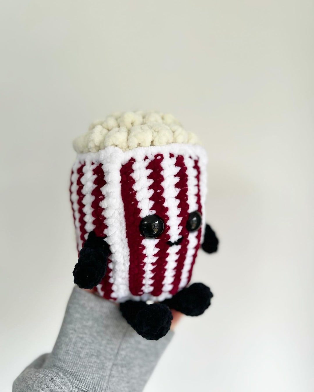 Popcorn Pattern, PDF File, Instant Download, Crochet, Amigurumi, Cute ...