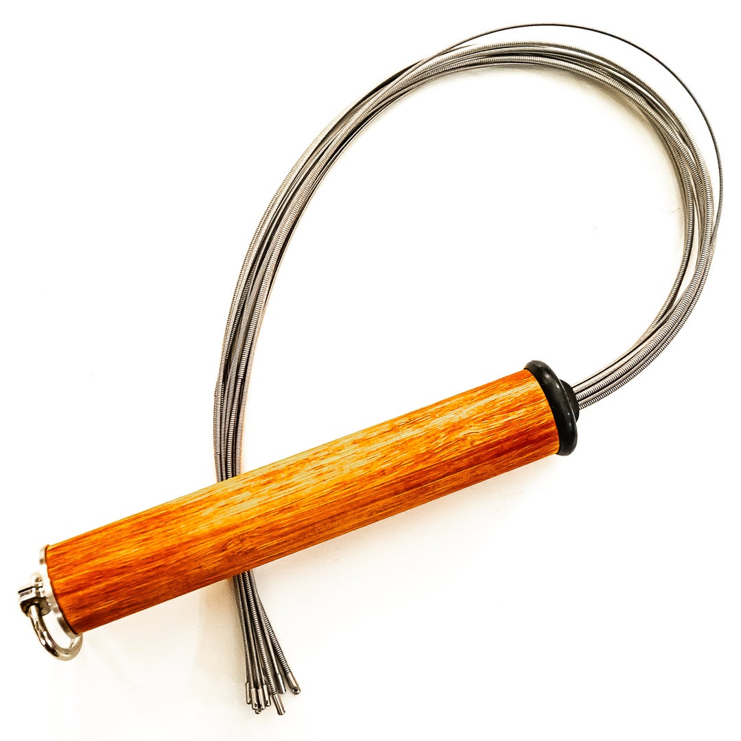 E-A-D-G. 61 Cm/24 Steel Rod Whip Made From Real Bass Strings - Etsy