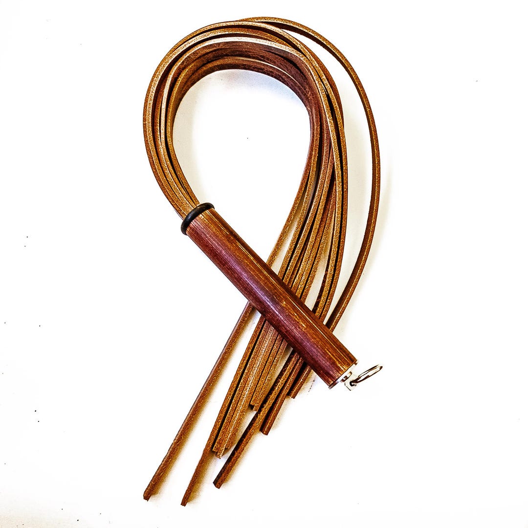 Buffalo Gals/hard&heavy/brown. 76 Cm/30 Whip Made of Hard Buffalo ...