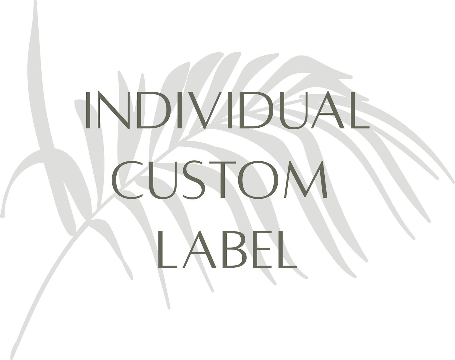 Modern Labels Individual Custom Label Home Kitchen Bath | Etsy