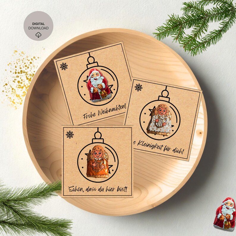 St. Nicholas Day Party Favor | PDF Printable Table Decoration Paper ...
