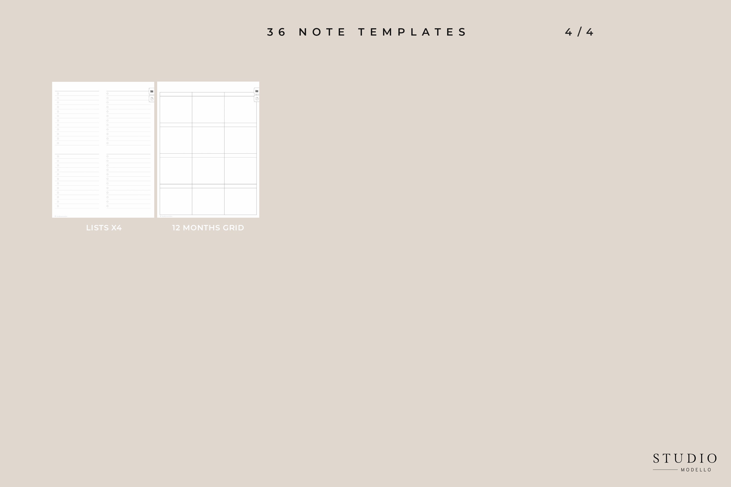 Digital Notebook | Goodnotes Student Notebook | Vertical & Horizontal ...