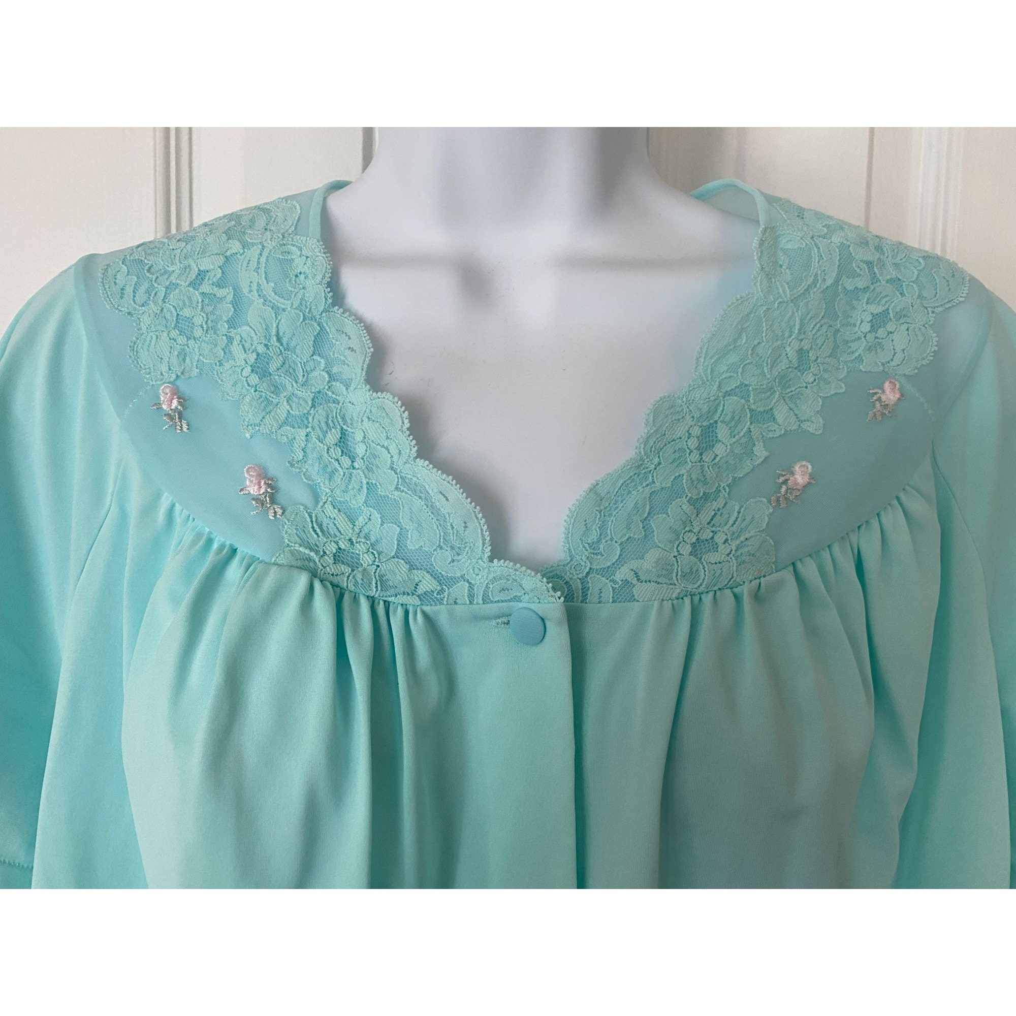 Vintage Shadowline Sleepwear Intimates Pajama Top Size 42 - Etsy