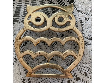 Owl Trivet | Etsy