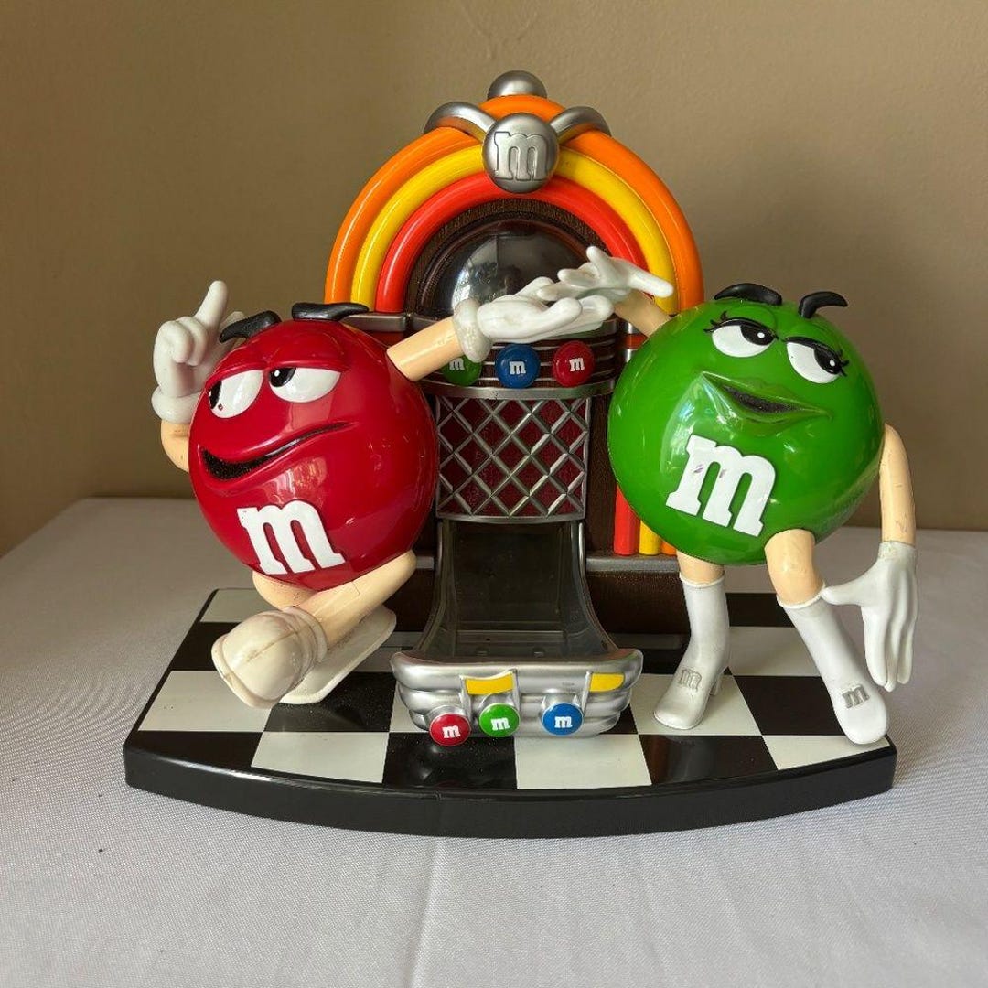 M & M Rock and Roll Cafe Jukebox Candy Dispenser. - Etsy