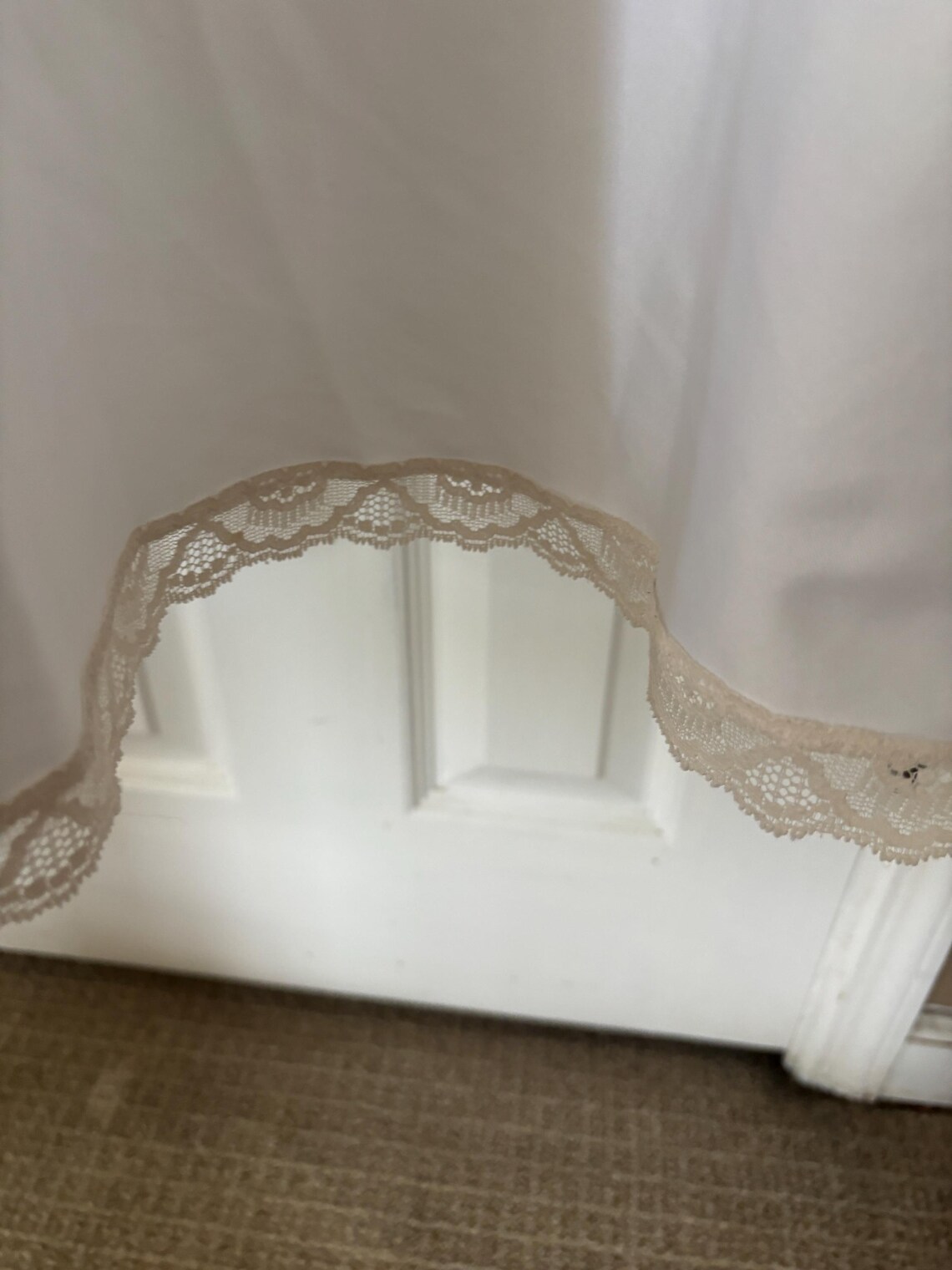 Corhan Long Nightgown With Lace Size Medium - Etsy