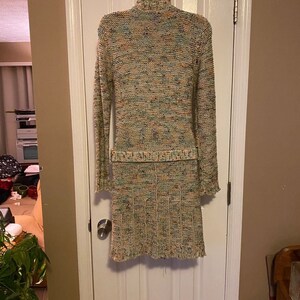 BCBG Max Azria Y2K Long Cardigan Sweater Size Medium Multi Colored - Etsy