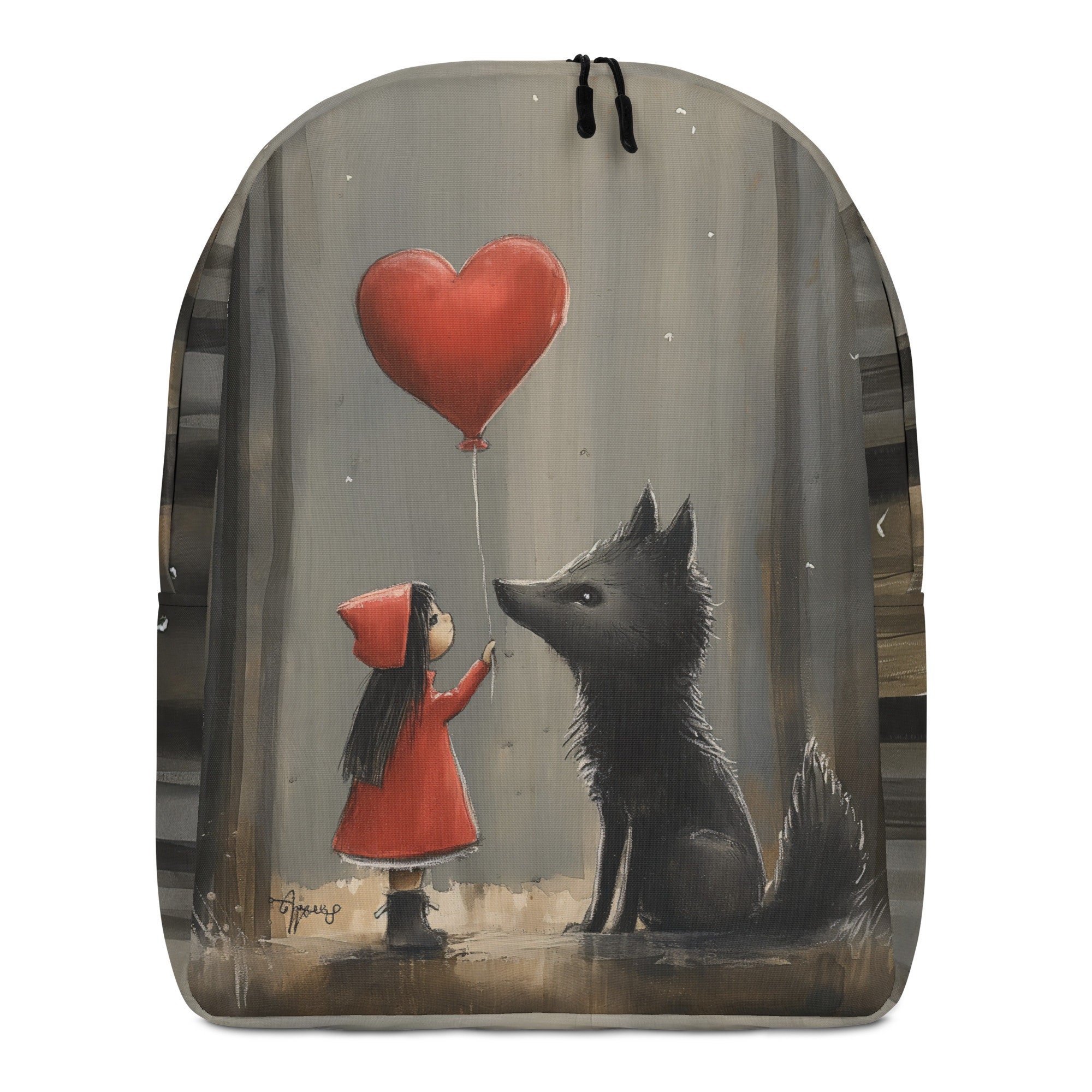 Little Red Riding Hood Love Backpack - Etsy