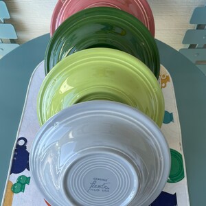 Vintage Fiesta (fiestaware) Deep Plate / 1950's Colors / CHOICE - Etsy