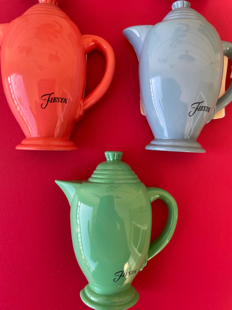 Fiesta (fiestaware) Go-along Magnet / COFFEE POT / Choice - Etsy