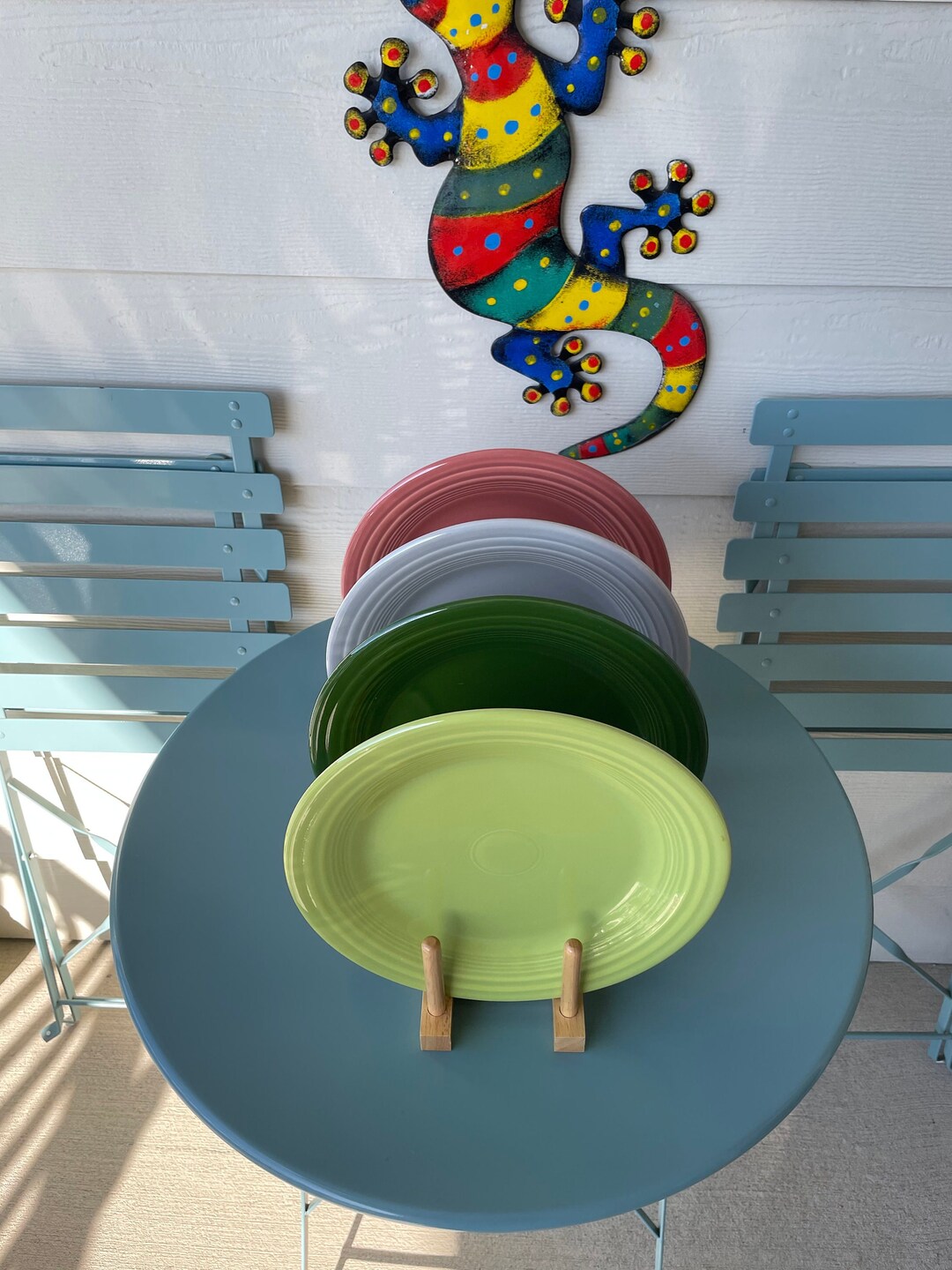 Vintage Fiesta (fiestaware) 10" Plate (dinner Plate) / 1950's Colors ...