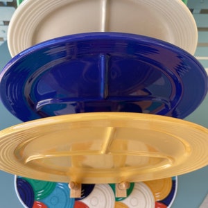 Vintage Fiesta (fiestaware) 12 Inch Compartment (divided) Plate ...