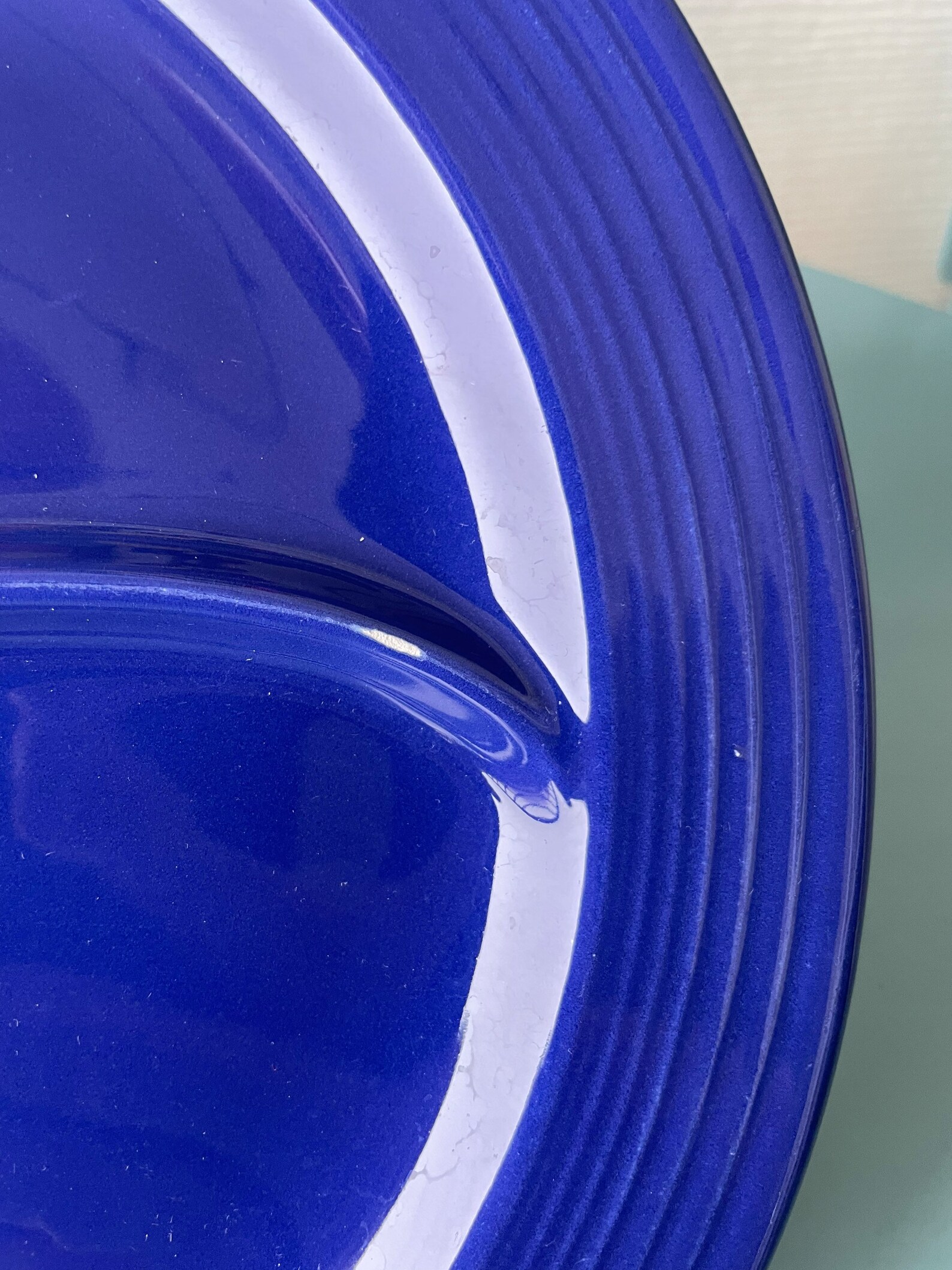 Vintage Fiesta fiestaware 10 1/2 Compartment Plate - Etsy