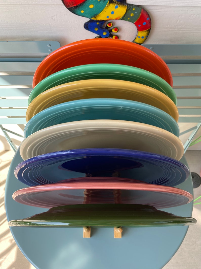 Vintage Fiesta (fiestaware) 15" Chop Plate / CHOICE Color - Etsy