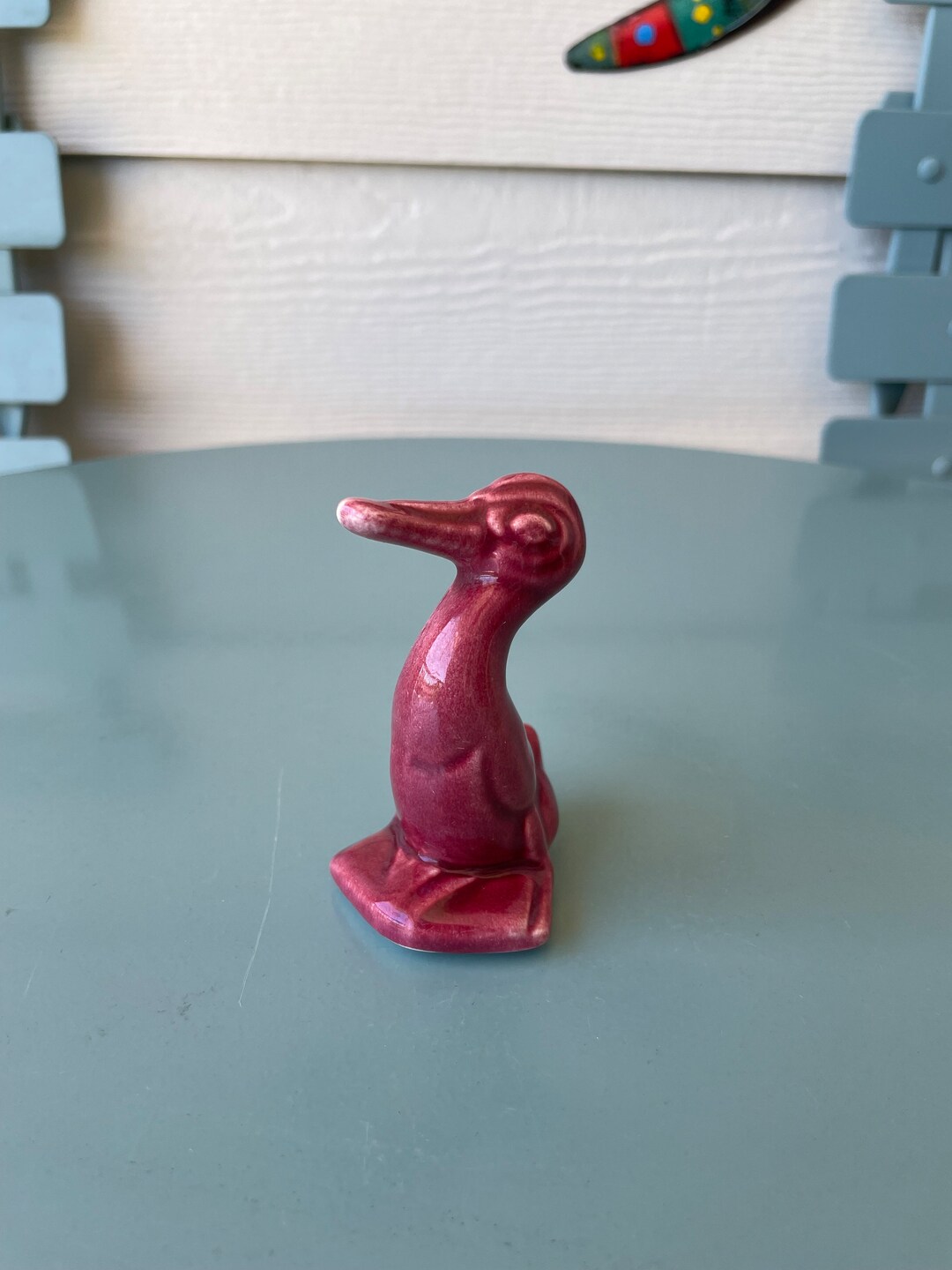 Vintage Harlequin (HLC) Duck (animal) in MAROON - Etsy