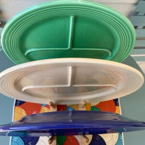 Vintage Fiesta (fiestaware) 12 Inch Compartment (divided) Plate ...