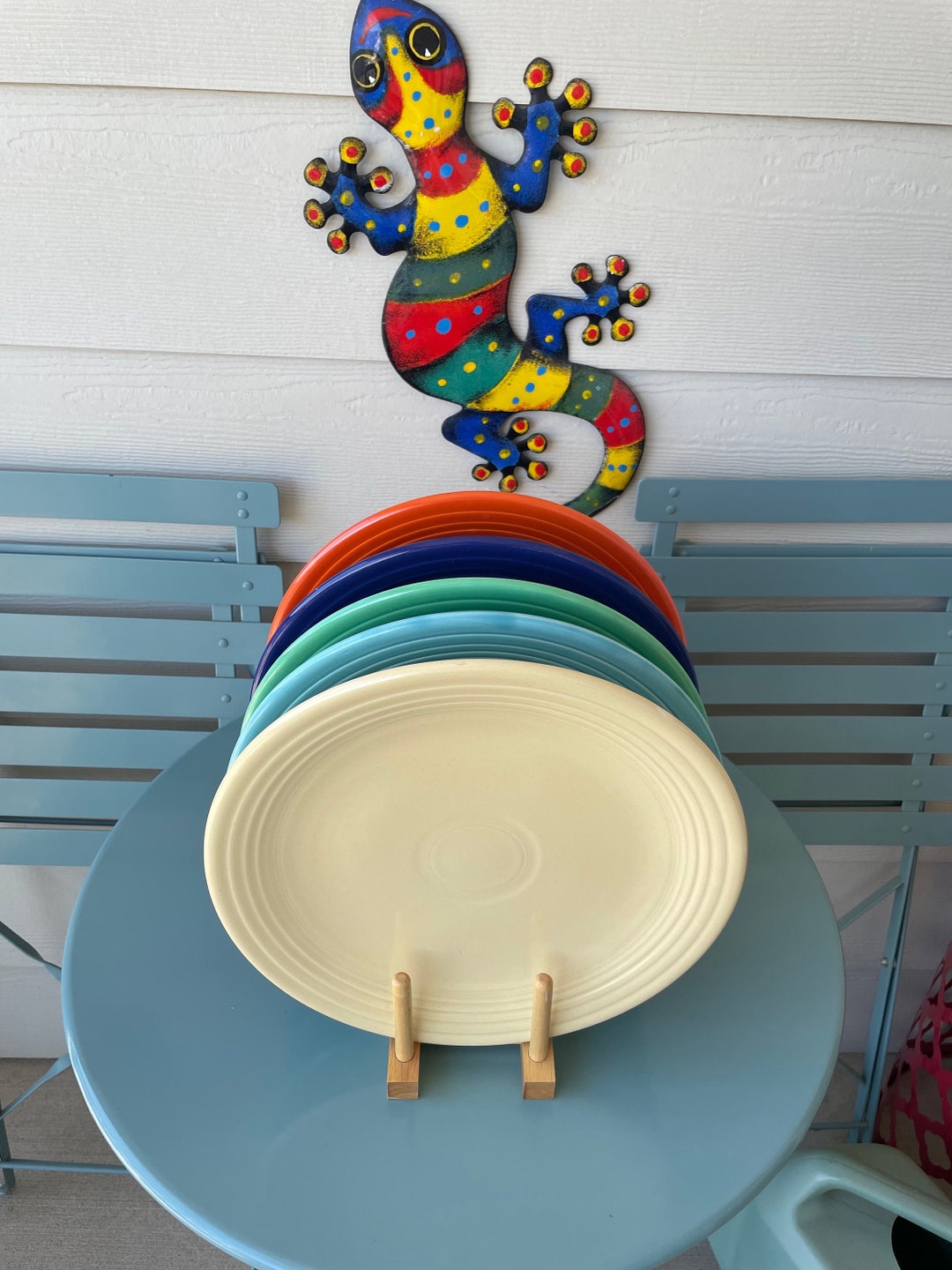 Vintage Fiesta (fiestaware) 13" Chop Plate / CHOICE Color - Etsy