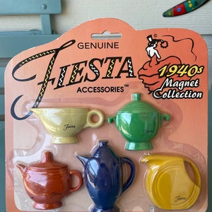 Fiesta (fiestaware) Go-along MAGNET Collection / Choice of Three (3 ...