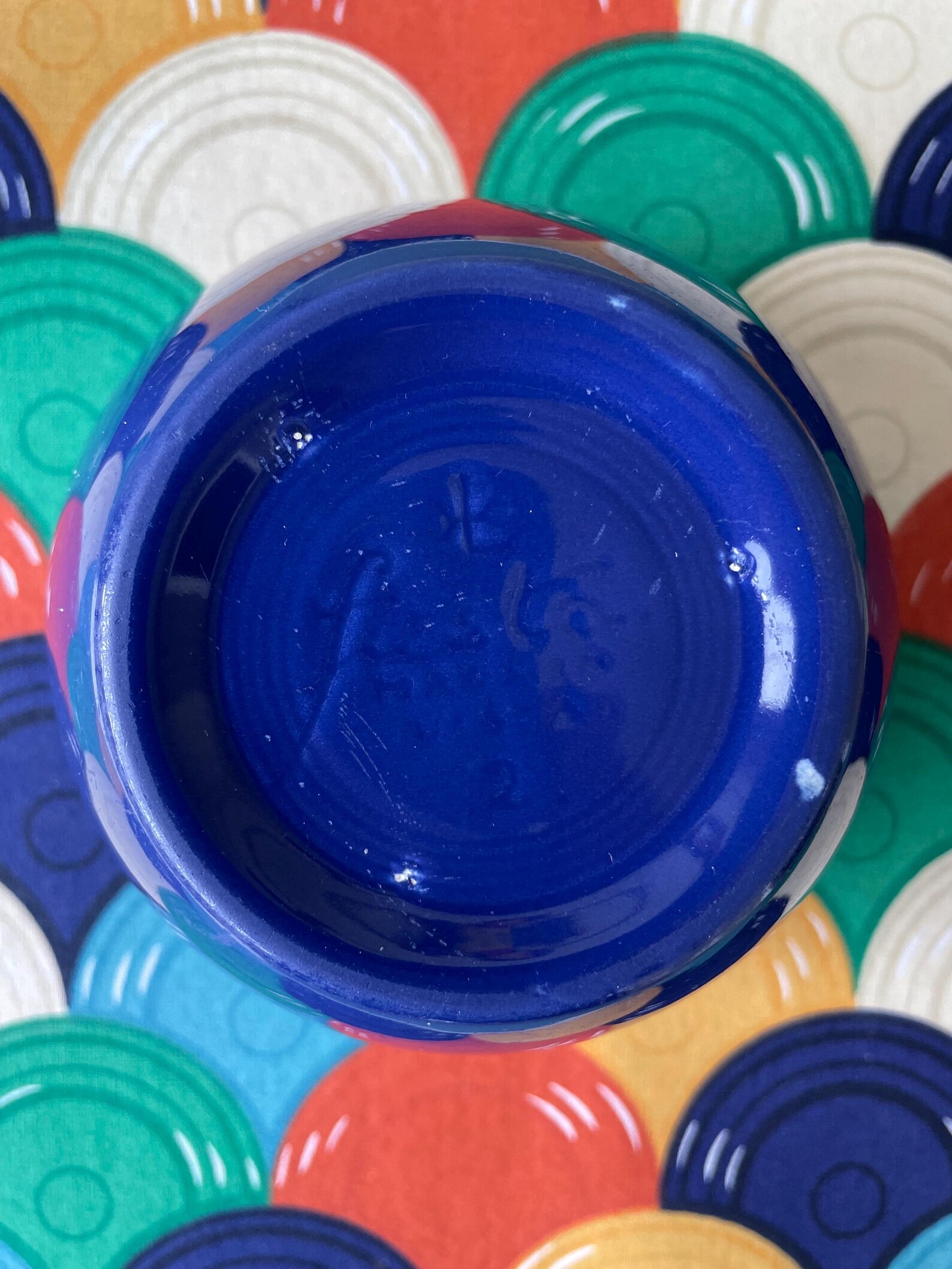Vintage Fiesta (fiestaware) #2 Nested Mixing Bowl in Cobalt BLUE - Etsy