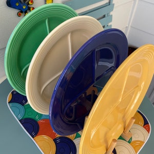 Vintage Fiesta (fiestaware) 12 Inch Compartment (divided) Plate ...