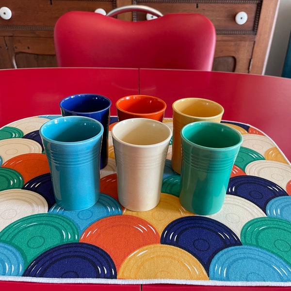 Fiestaware Glasses - Etsy