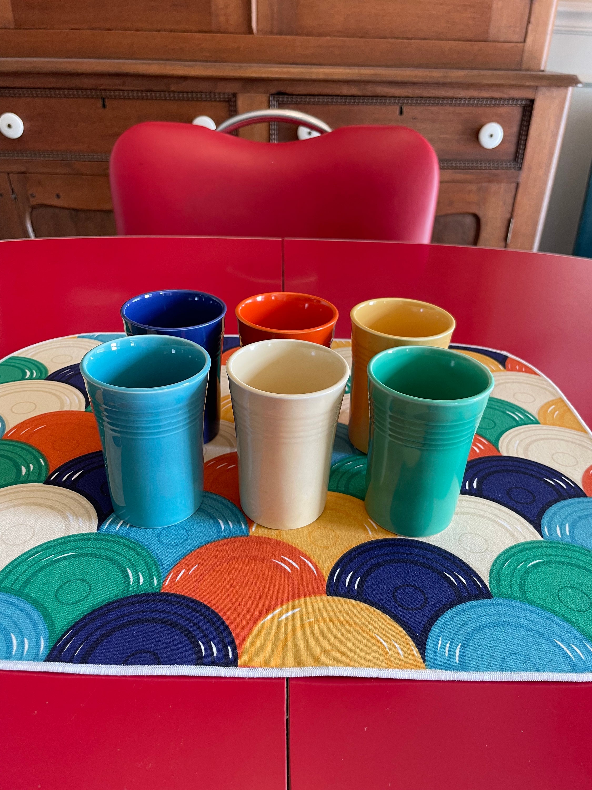 Vintage Fiesta (fiestaware) JUICE Tumbler - CHOICE Color - Etsy
