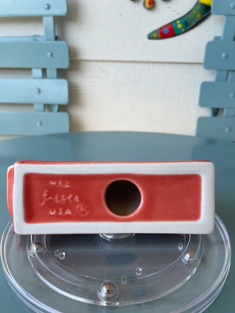 Fiesta (fiestaware) Post 86 Shelf Sign in PERSIMMON - Etsy