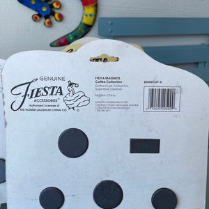 Fiesta (fiestaware) Go-along MAGNET Collection / Choice of Three (3 ...